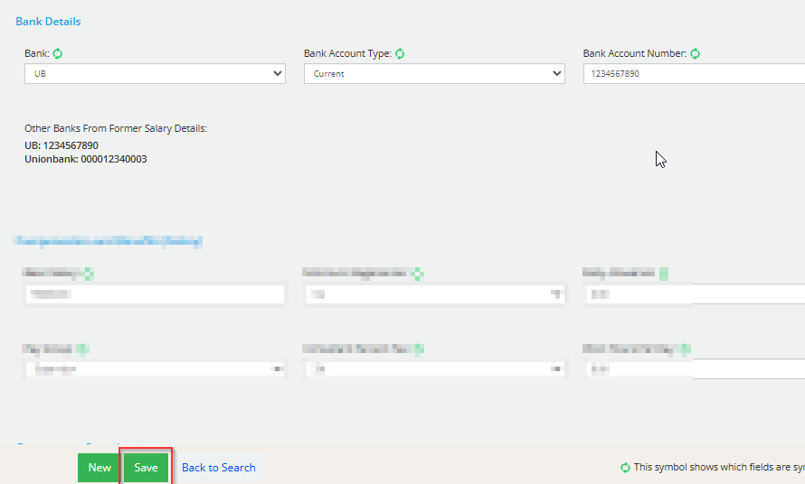 How to Assign a Bank to the Employee in Sprout HR? (Synced Accounts)