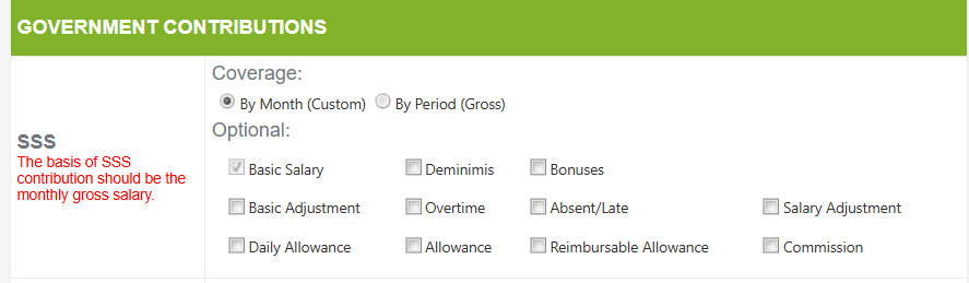 How to Compute for SSS Contribution in Sprout Payroll