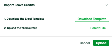 How to Manually Add or Deduct Leave Credits