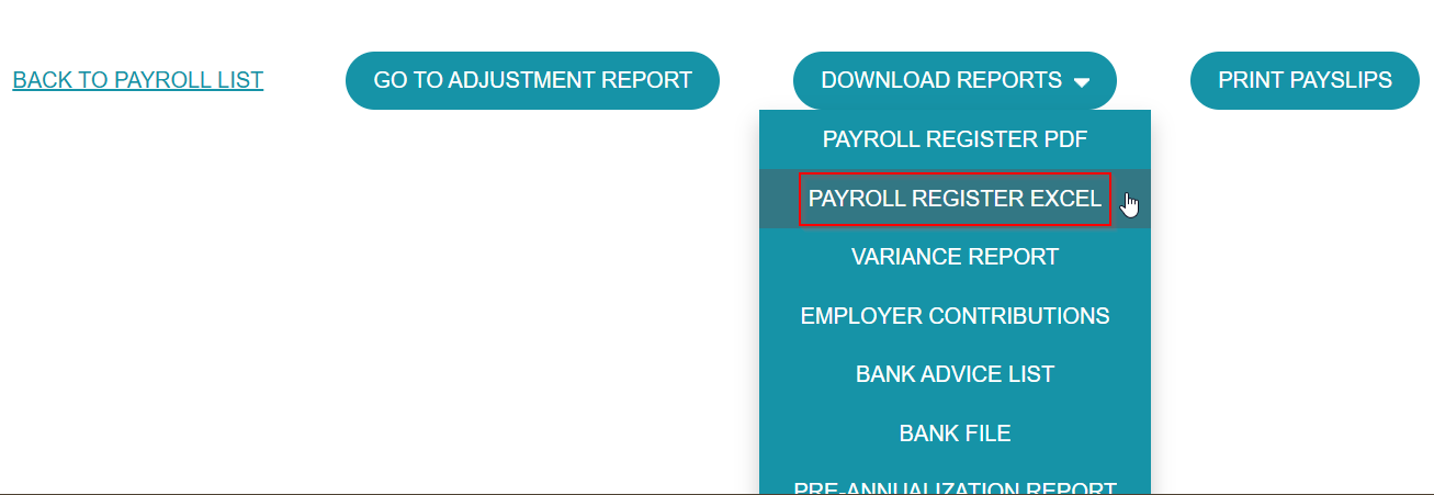 How to Generate Payroll Register or Payroll Summary?