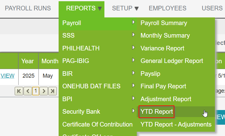 How to Generate the YTD Report in Sprout Payroll?