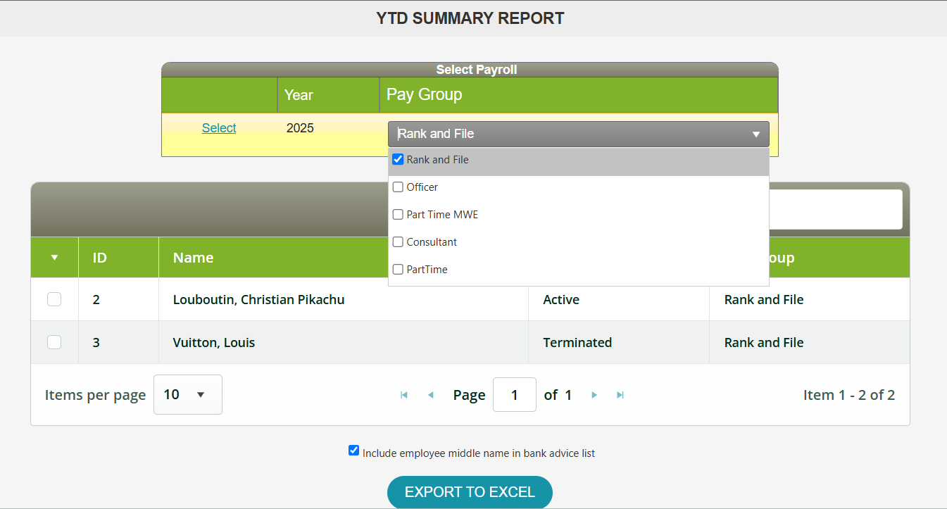 How to Generate the YTD Report in Sprout Payroll?