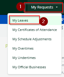 How to Check the Status of Leave Applications