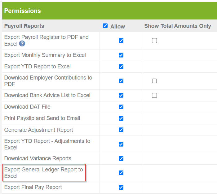 General Ledger: Set-Up and Report