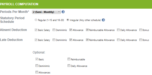 Sprout Payroll Company Profile Fields for Setup Guide