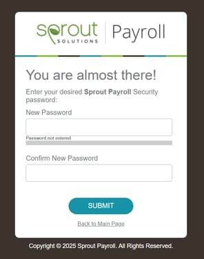 How Do I Reset My Security Password for Sprout Payroll? (For Admins)