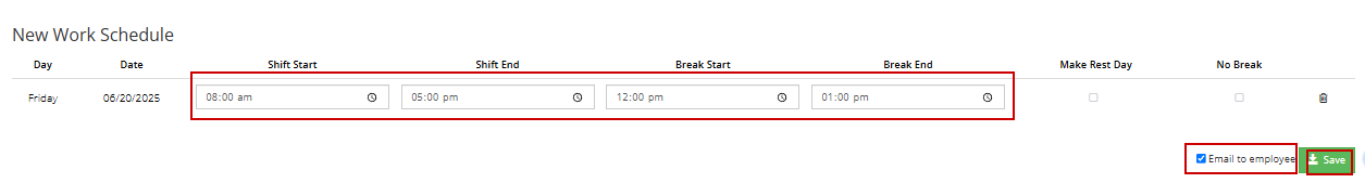 Schedule Date-Tagging: How to Add a Schedule Adjustment