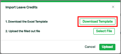 How to Generate Total Leave Credits