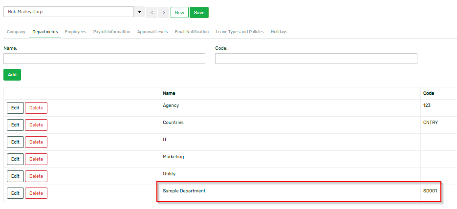 How to Add a New Department on Sprout HR