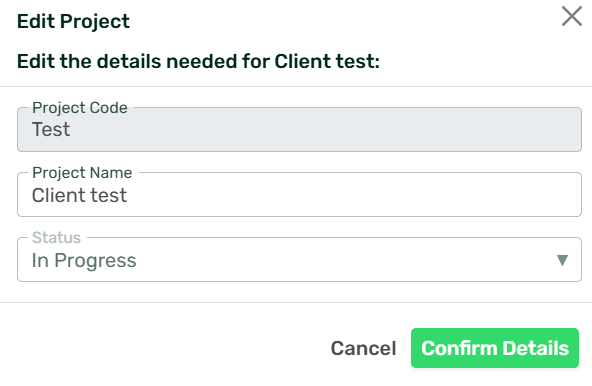 Project Tagging: How To Edit Projects