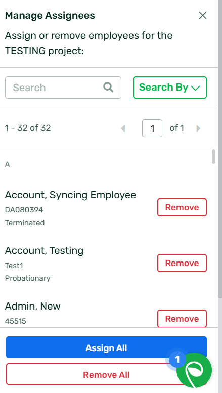 Project Tagging: New Features