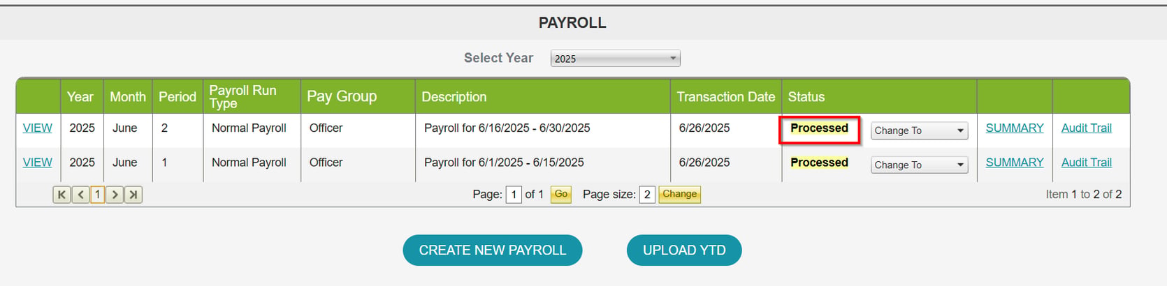How to Delete Processed Payroll in Sprout Payroll