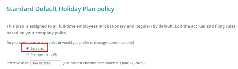 How to Enable Carry over of Leave Credits