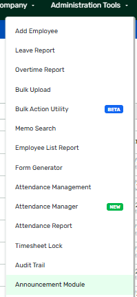 How To Save Announcement as A Draft & Edit Posted Announcements