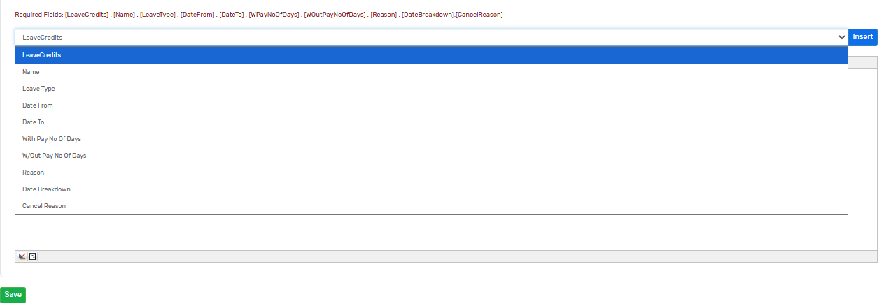 How to Customize Email Template Sent to the Employee for a Leave ...