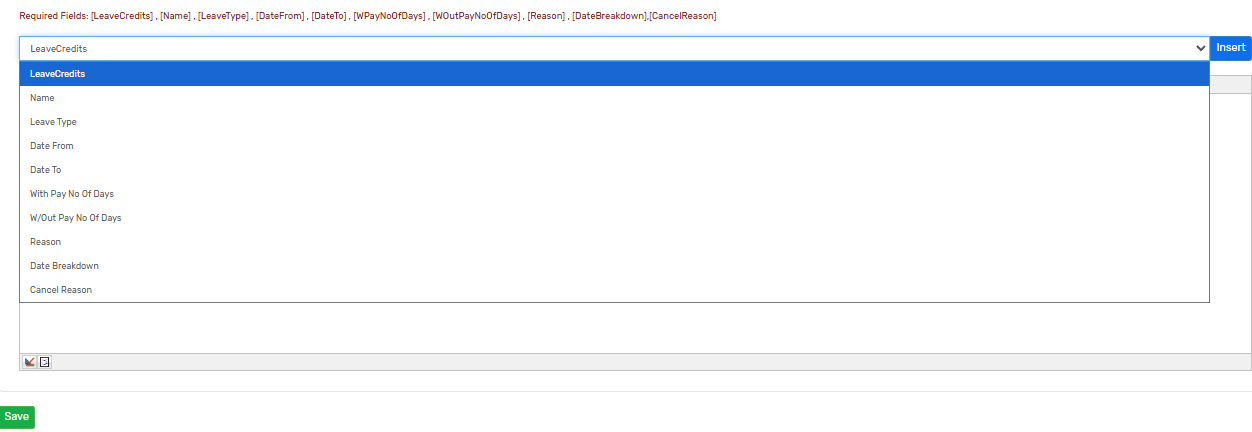 How to Customize Email Template Sent to the Employee for a Leave ...