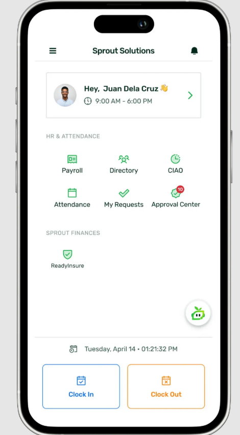 What You’ll See on the Sprout Mobile App Home Screen