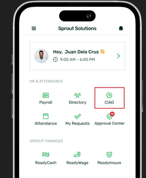 Your Guide to the CIAO Attendance Feature of the Sprout Mobile App