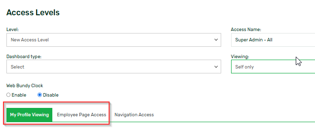 How Do I Add a New Access Level?