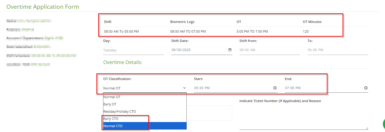 How to File a Compensatory Time Off Overtime (Early CTO and Normal CTO)