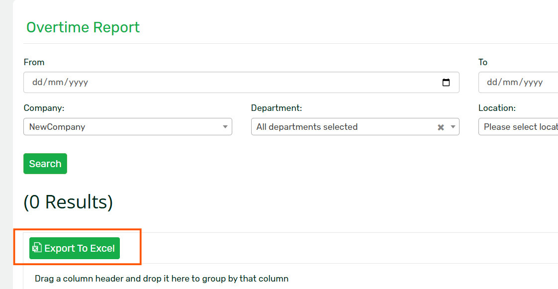 How to Generate an Overtime Report