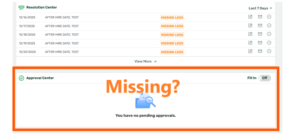 Missing Approval Center? Here’s Why Your Manager Can’t See It