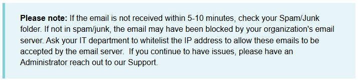 Forgot Password - The Learning Center